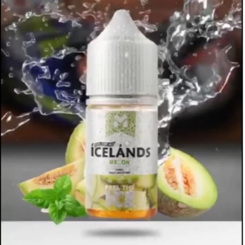 Jual LIQUID SALTNIC ICELANDS MELON 30ML 30MG BY MOVE JUICE | Shopee ...
