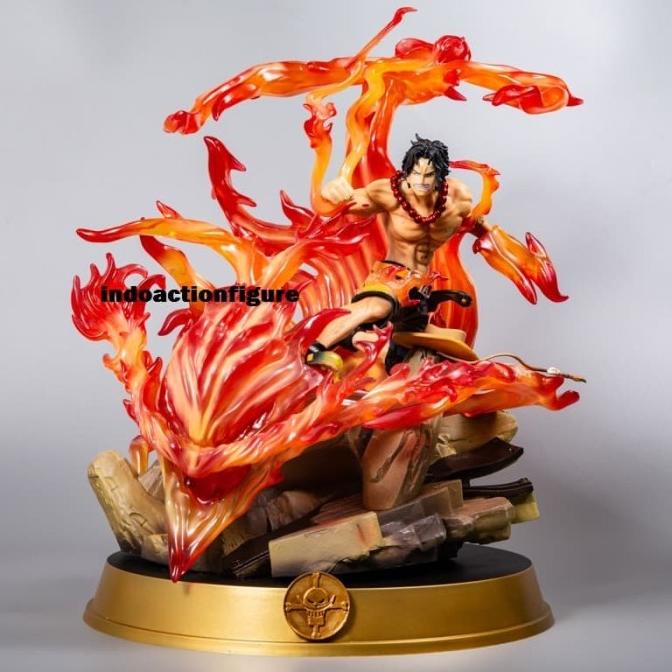 Jual Action figure One Piece Portgas D. Ace statue premium JZ studio ...
