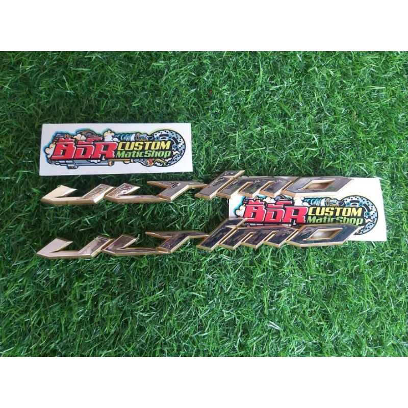 Jual Emblem logo mio soul mio sporty mio soul ULTIMO VIETNAM warna gold ...