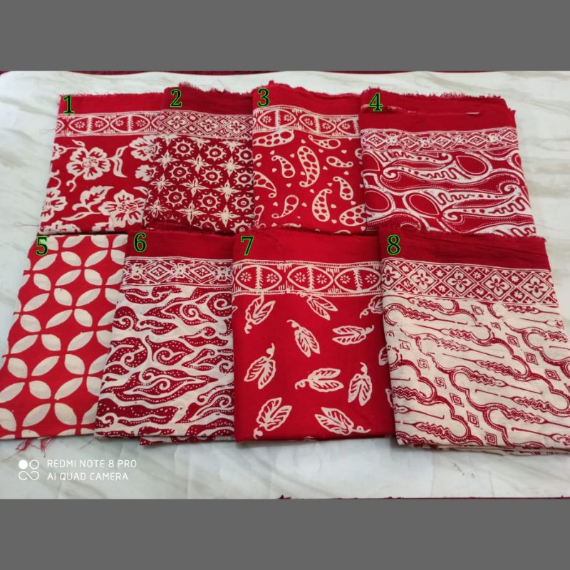 Jual Kain batik cirebon khas trusmi batik fariza paris cap sewarna ...
