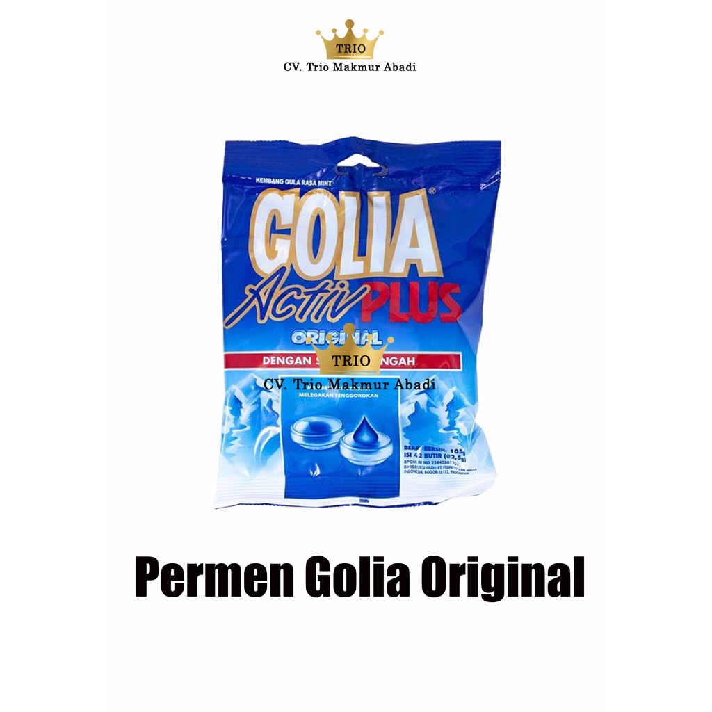 Jual Permen Golia Activ Plus Original 105g | Shopee Indonesia