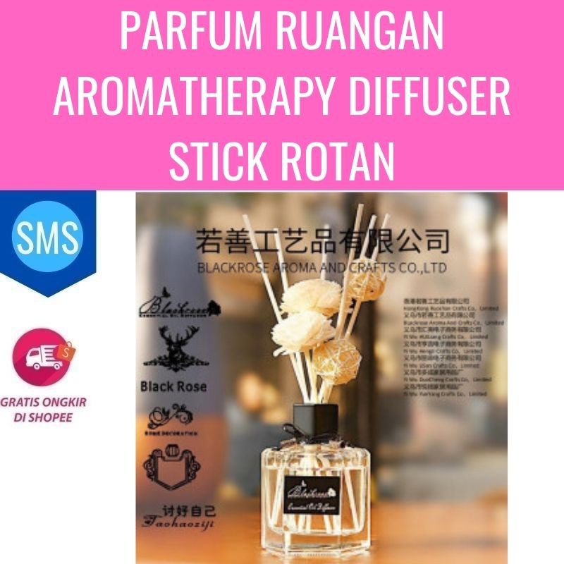 Jual Parfum Ruangan Aroma Diffuser Stik Rotan Reed Sticks Rattan Ball ...