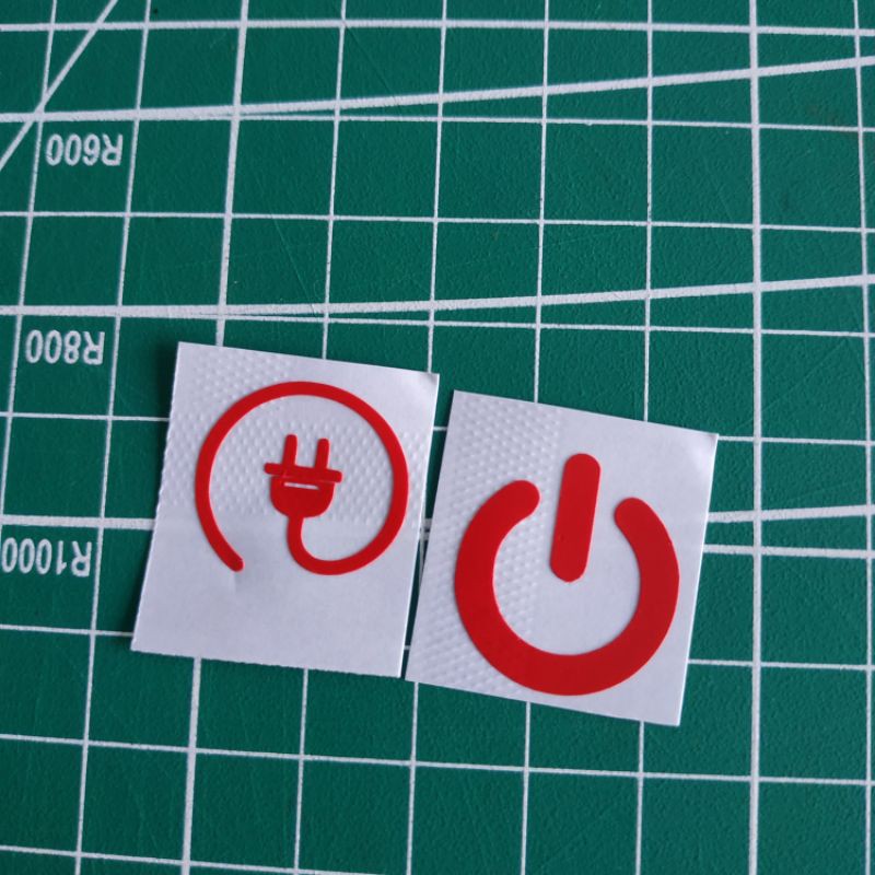 Jual stiker power plug in logo | Shopee Indonesia