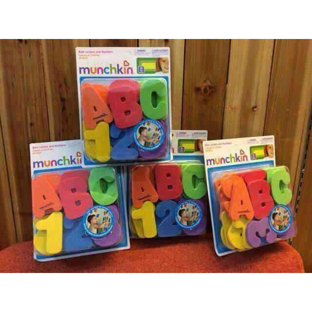 Jual Munchkin Bath Letters And Numbers (Munchkin ABC) | Shopee Indonesia