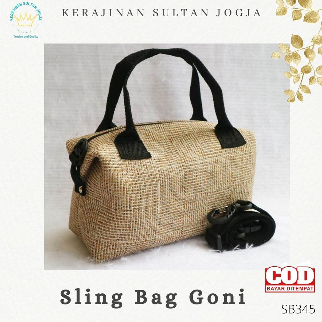 Jual TAS JINJING GONI PREMIUM / TAS SELEMPANG GONI / TAS SPEEDY GONI ...