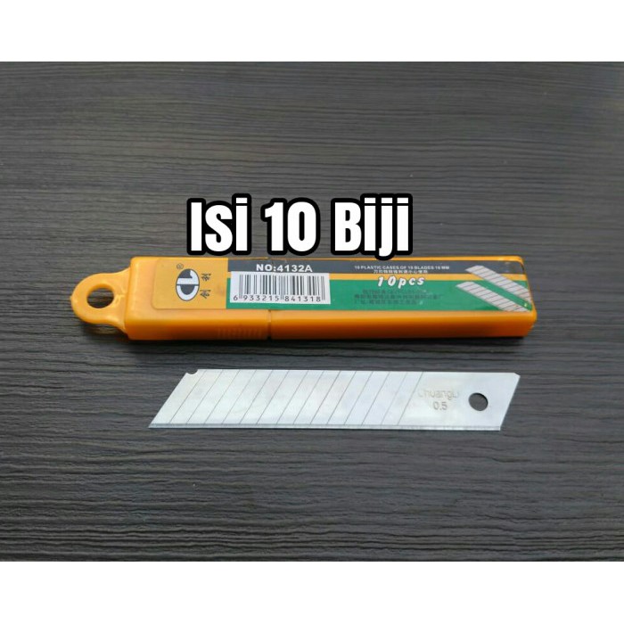 Jual Mata cutter isi 10 biji cuter kater | Shopee Indonesia