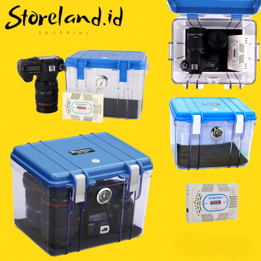 Jual Dry Box Kamera Kotak Kering dengan Dehumidifier | Shopee Indonesia