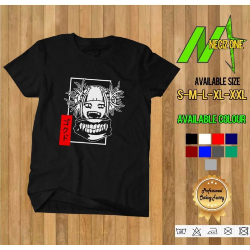 Jual KAOS KARAKTER ANIME JEPANG GIRL HIMIKO TOGA - MY HERO ACADEMIA ...