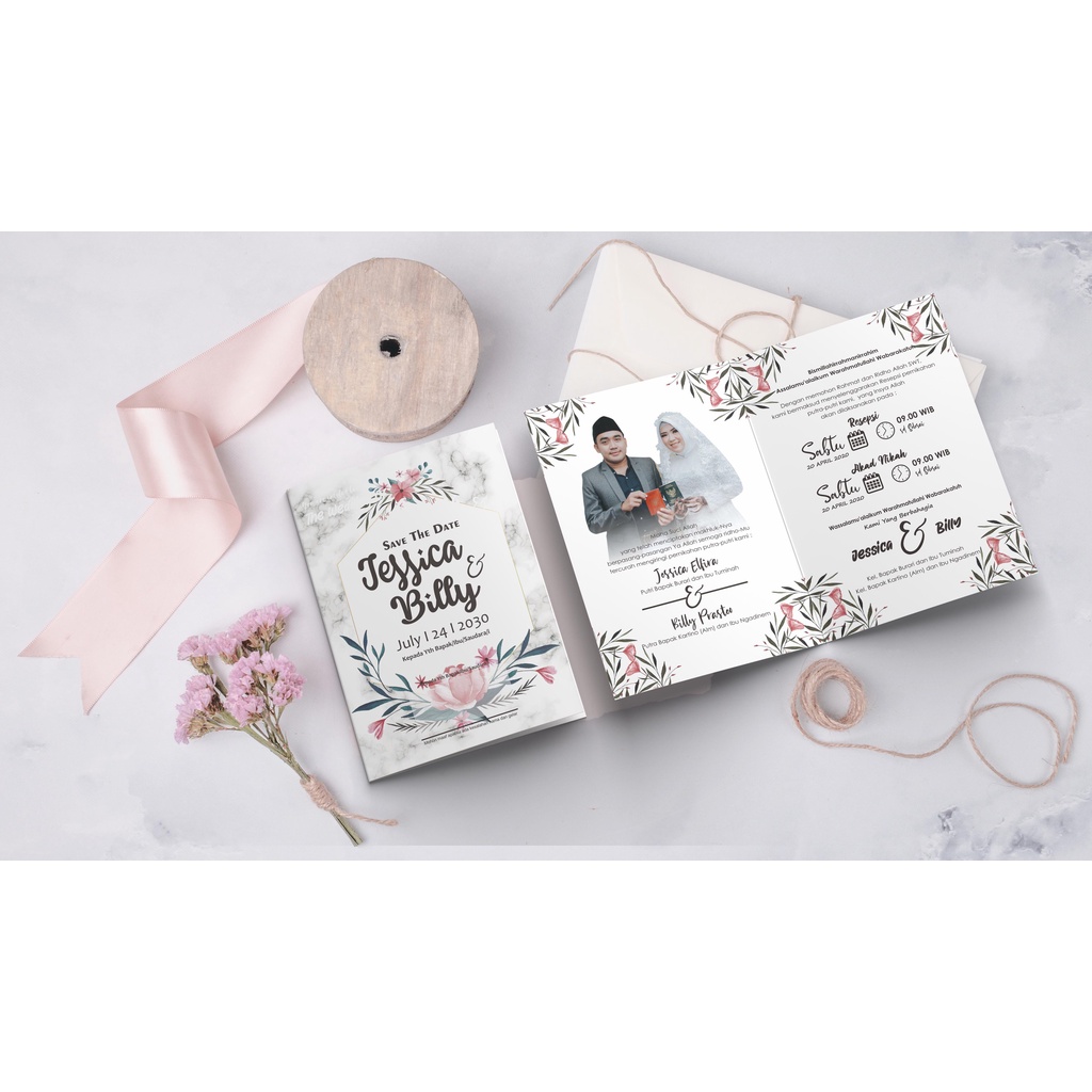 Jual UNDANGAN PERNIKAHAN & KHITAN RUSTIC, ELEGAN, UNDANGAN CUSTOM ...