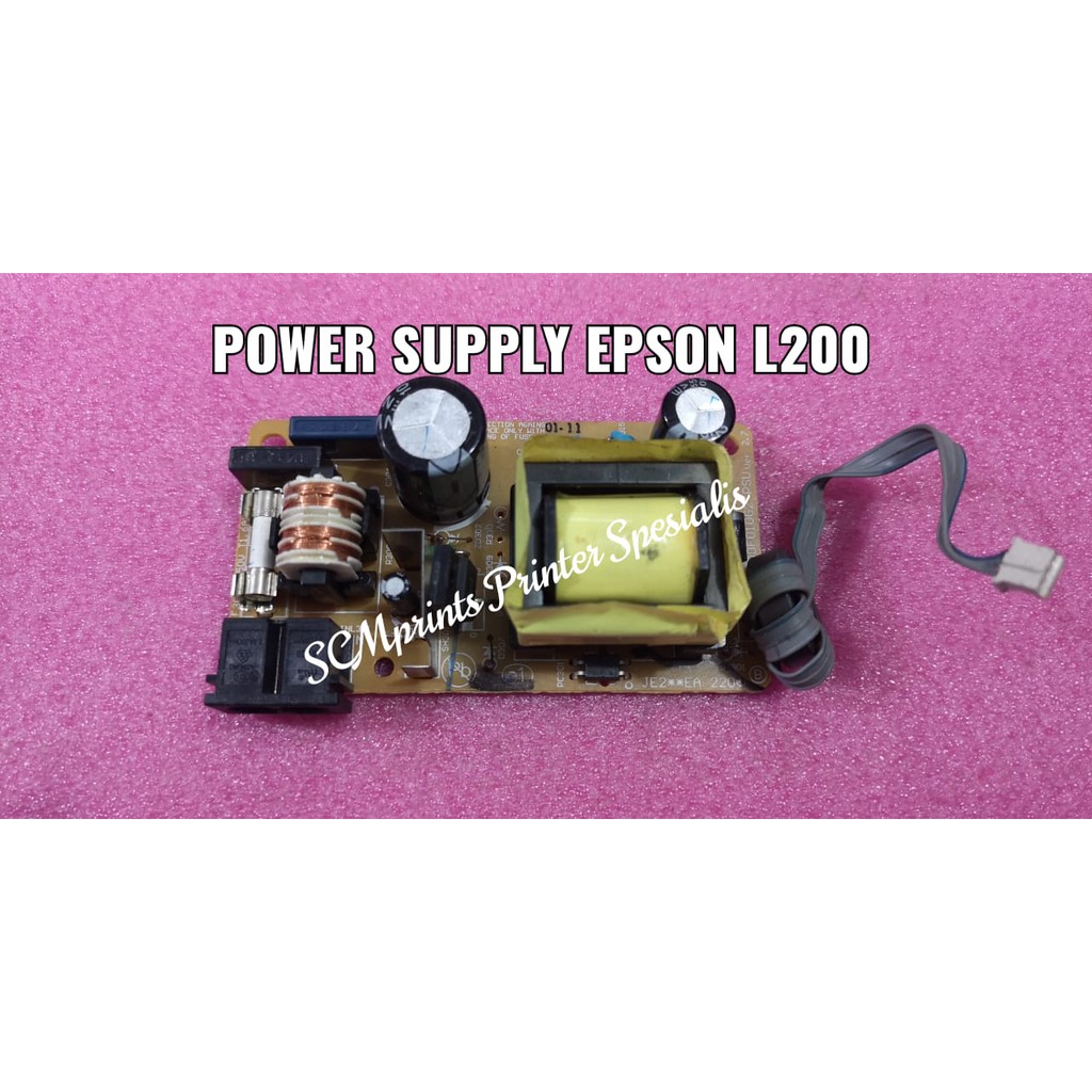 Jual Adaptor Power Supply Epson L100 L200 Tx121 Power Printer T13 T13x ...