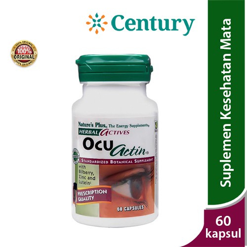 Jual Nature's Plus Ocu Actin 60 kapsul / Suplemen mata/Vitamin mata ...