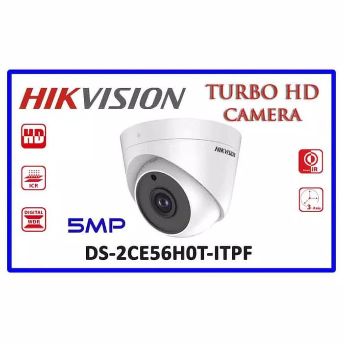 Jual CCTV Hikvision TURBO HD DS-76h0t-ITPF 5MP 4 in 1 INDOOR CCTV | Shopee Indonesia