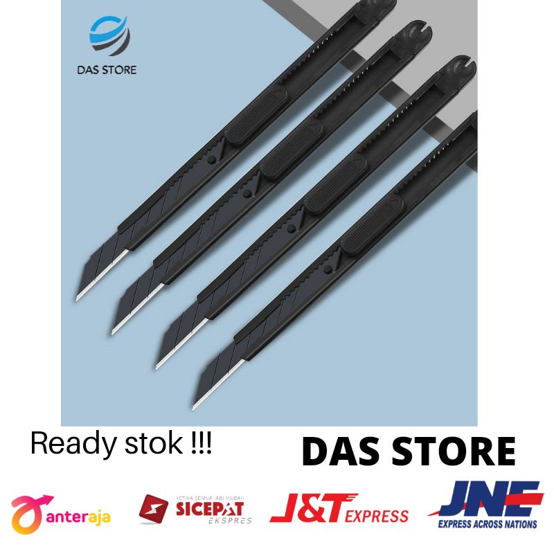 Jual cutter later hitam lancip 30 derajat serbaguna | Shopee Indonesia