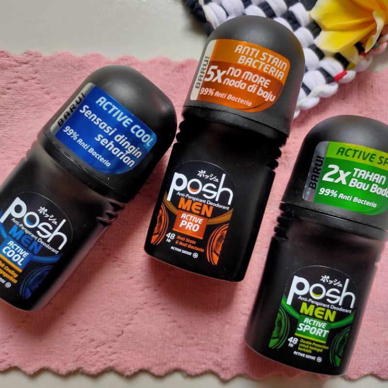 Jual POSH MEN DEODORAN DEODORANT 50ml | Shopee Indonesia