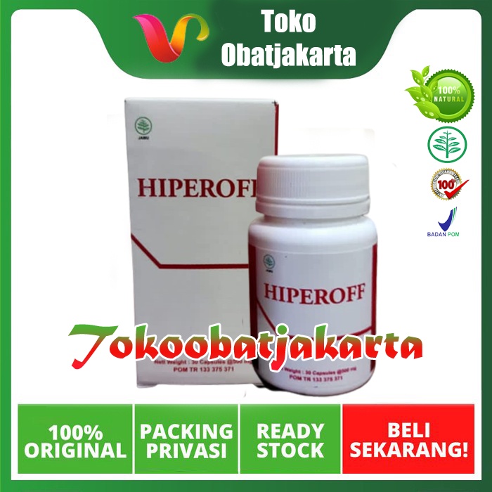 Jual Hiperoff Original Obat Darah Tinggi Asli Suplemen Pembersih ...