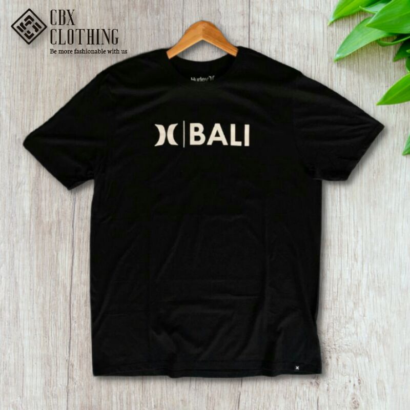 Jual Baju Kaos Pria Hurley Bali Lengan Pendek Cotton Combed 30s Kaos ...