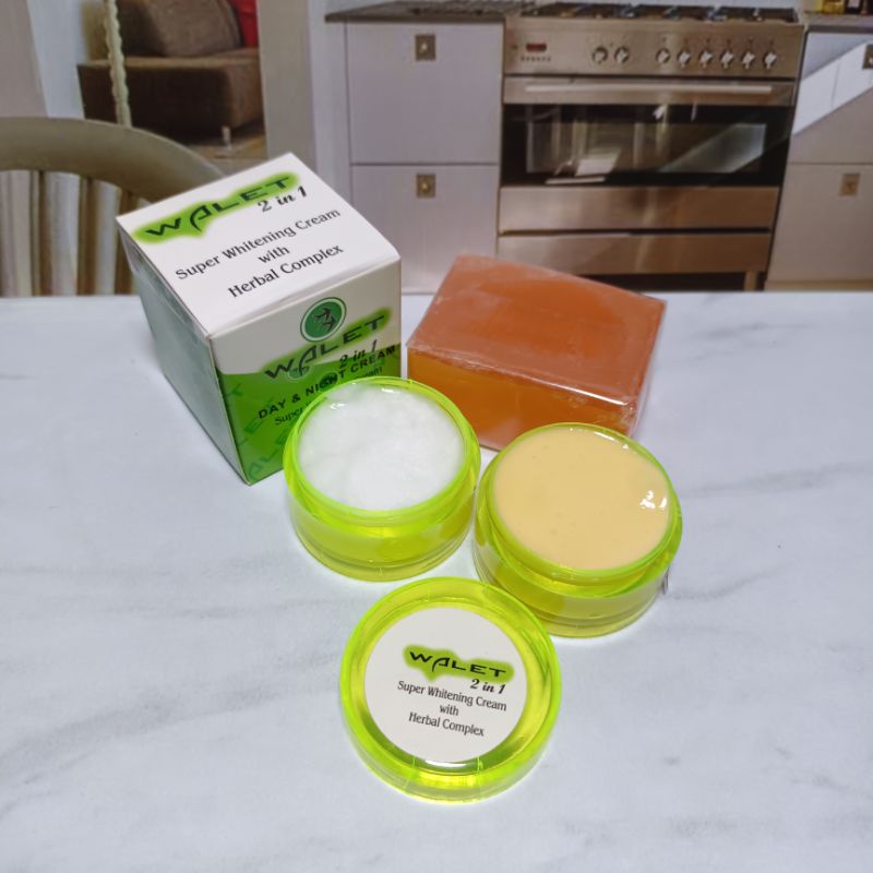 Jual PAKET CREAM WALET SUSUN + SABUN WHITENING Orange | Shopee Indonesia