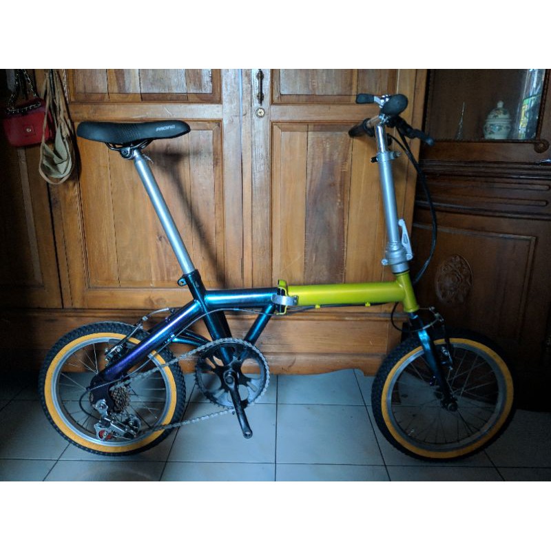 Jual sepeda lipat rims 16 cakep part sebagian baru | Shopee Indonesia