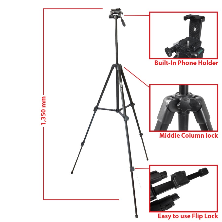 Jual Takara ECO-183A New Generation w/Phone Holder dan Shutter Remote ...