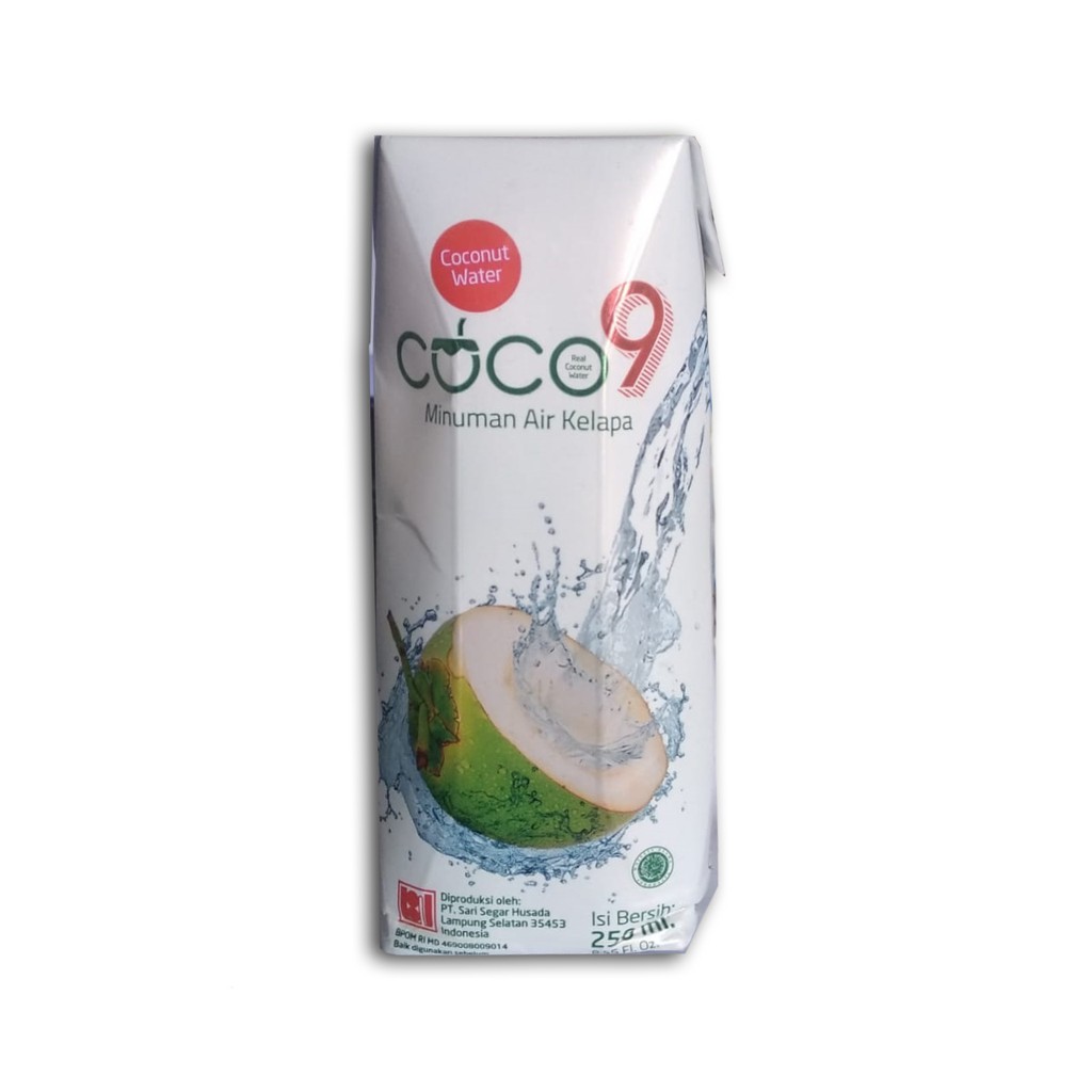 Jual Coco9 Coconut Water 250ml | Shopee Indonesia