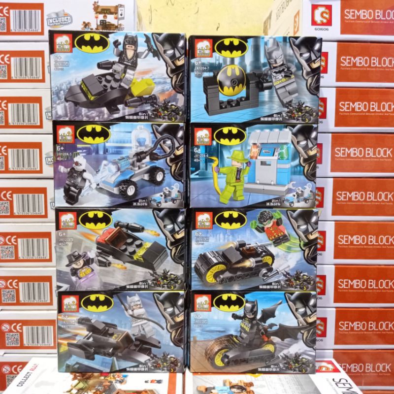 Jual Mainan anak Batman superhero Lego superhero Batman marvel avengers ...