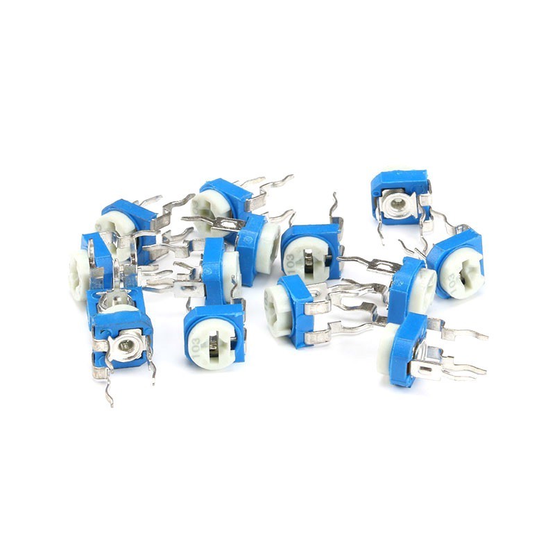 Jual TRIMPOT POTENTIOMETER VARIABLE POTENSIOMETER RESISTOR VARIABEL 1 ...