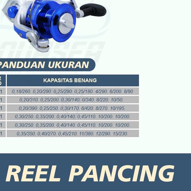 Jual AQUASEA - Reel Pancing 1000 - 6000 Reel Pancing Putar Rell Rill ...