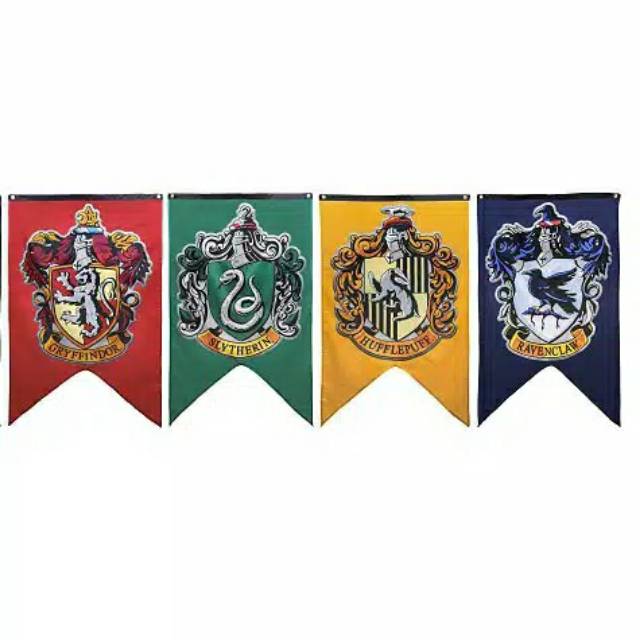 Jual Bendera Banner Flag Panji Logo Asrama Hogwarts Harry Potter ...