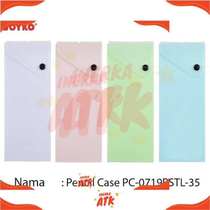 Jual Pencil Case / Tempat Pensil Pastel Joyko PC-0719PSTL-35 / Box Alat ...