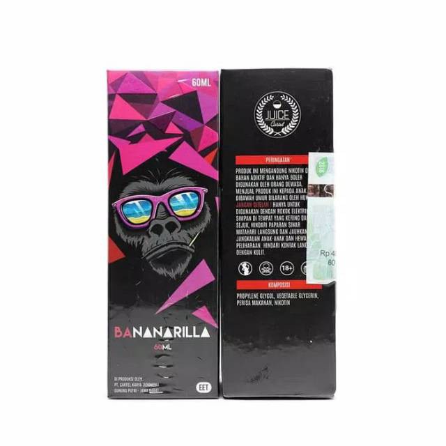 Jual E LIQUID JUICE CARTEL BANANARILLA PISANG CREAMY 60ML PITA CUKAI ...