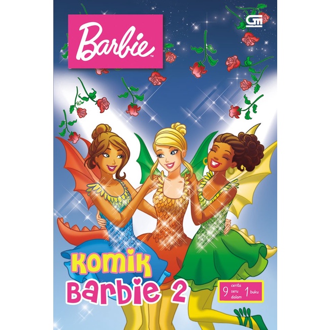 Jual Buku Cerita Anak Komik Barbie 2 ( 9 in 1), komik barbie 4 (10 in 1 ...