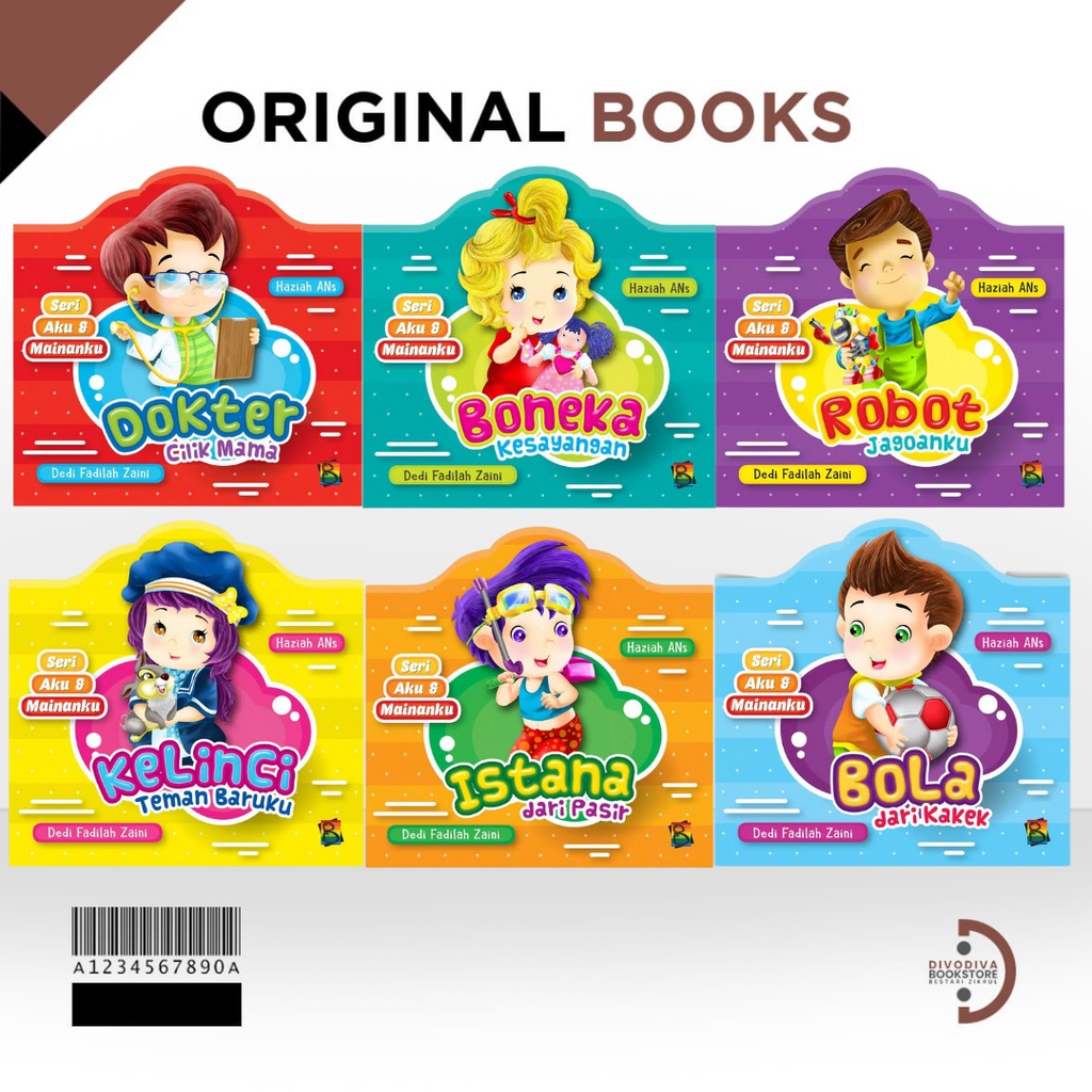 Jual Buku Cerita Anak - Cerita Bergambar (Cergam) - Seri Aku dan ...