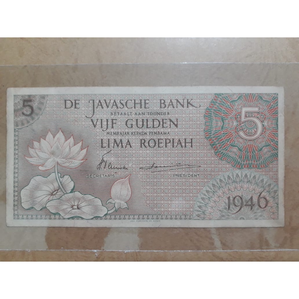 Jual Uang kuno 5 Rupiah / 5 Gulden tahun 1946 - Asli | Shopee Indonesia
