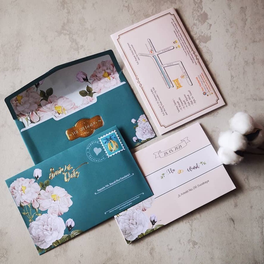 Jual Undangan Pernikahan Amplop dan Sudah Cetak dan Lipat Amplop ...