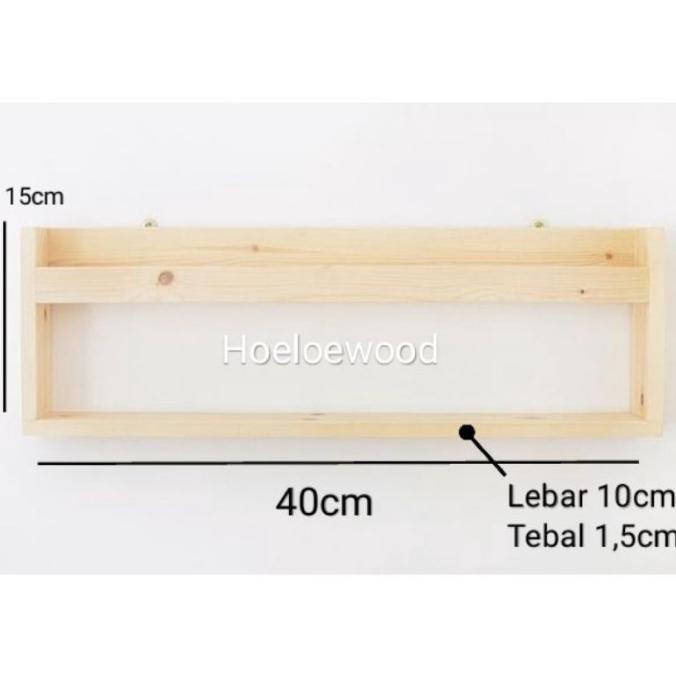 Jual 40X15 RAK BUKU RAK DINDING RAK KITAB RAK HAMBALAN HAMBALAN ...