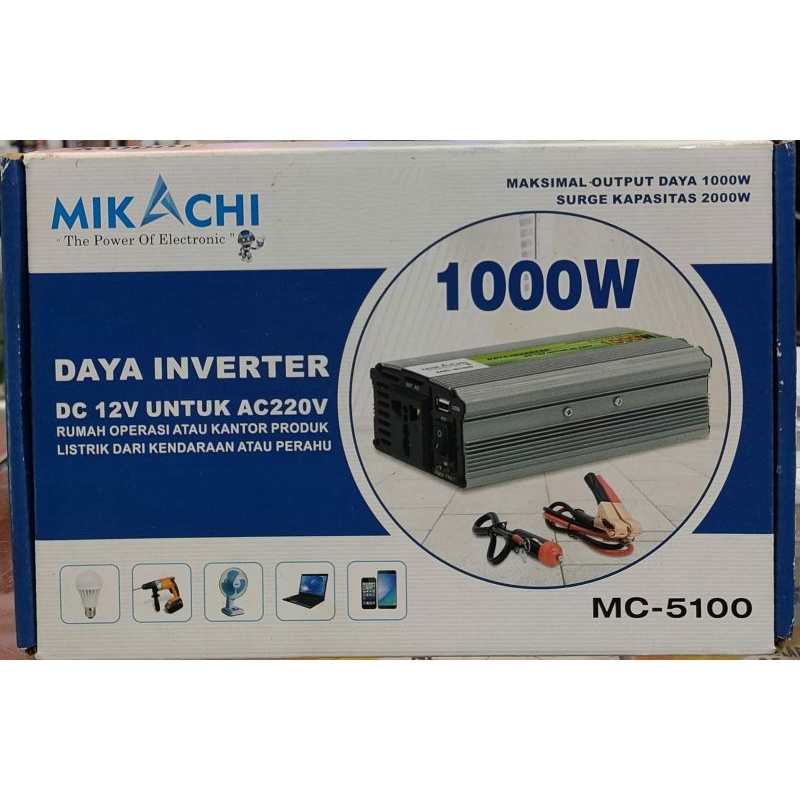 Jual Inverter Mikachi 1000 Watt | Shopee Indonesia