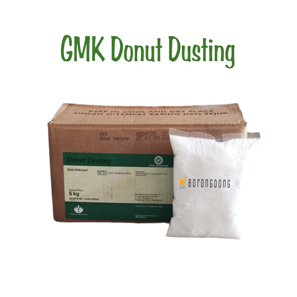 Jual GMK Donut Dusting / Gula Donat 250 Gram / Gula Dingin | Shopee ...