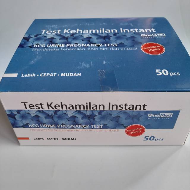 Jual Tes kehamilan/ tes hamil/ test pack one med | Shopee Indonesia