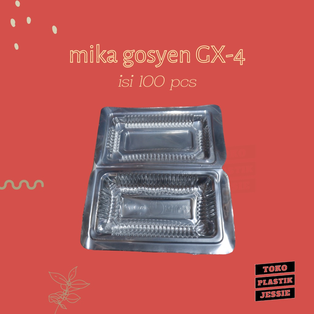 Jual mika bening gosyen GX-4 / S-4 / 4C isi 100 pcs | Shopee Indonesia
