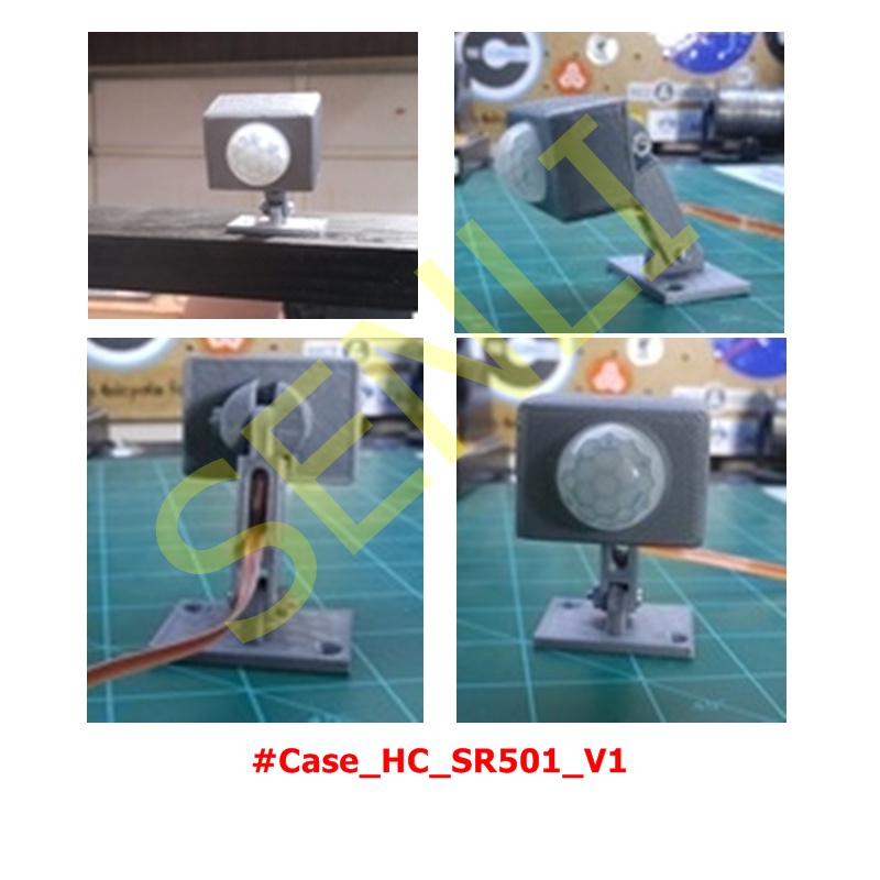 Jual HC-SR501 HCSR501 PIR Motion Sensor Gerak Case Casing Cover Frame ...