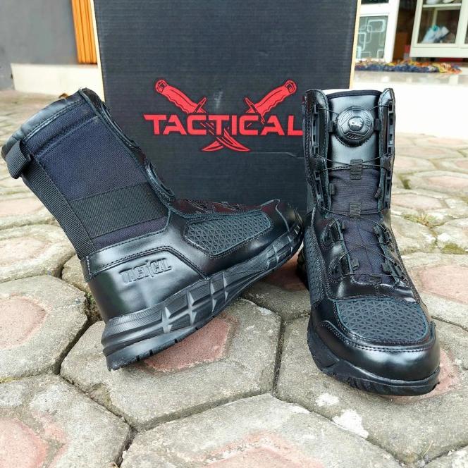 Jual Sepatu Pdl Tni Polri Parabellum Merk Tactical Model Libra | Shopee ...