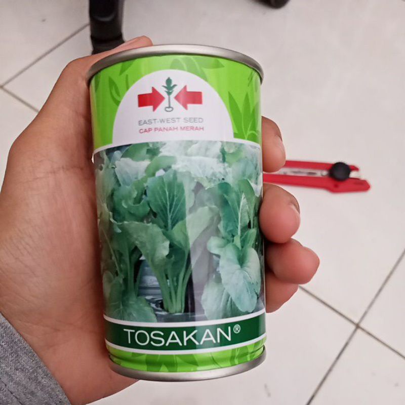 Jual Benih Sawi Tosakan kaleng Panah Merah | Shopee Indonesia