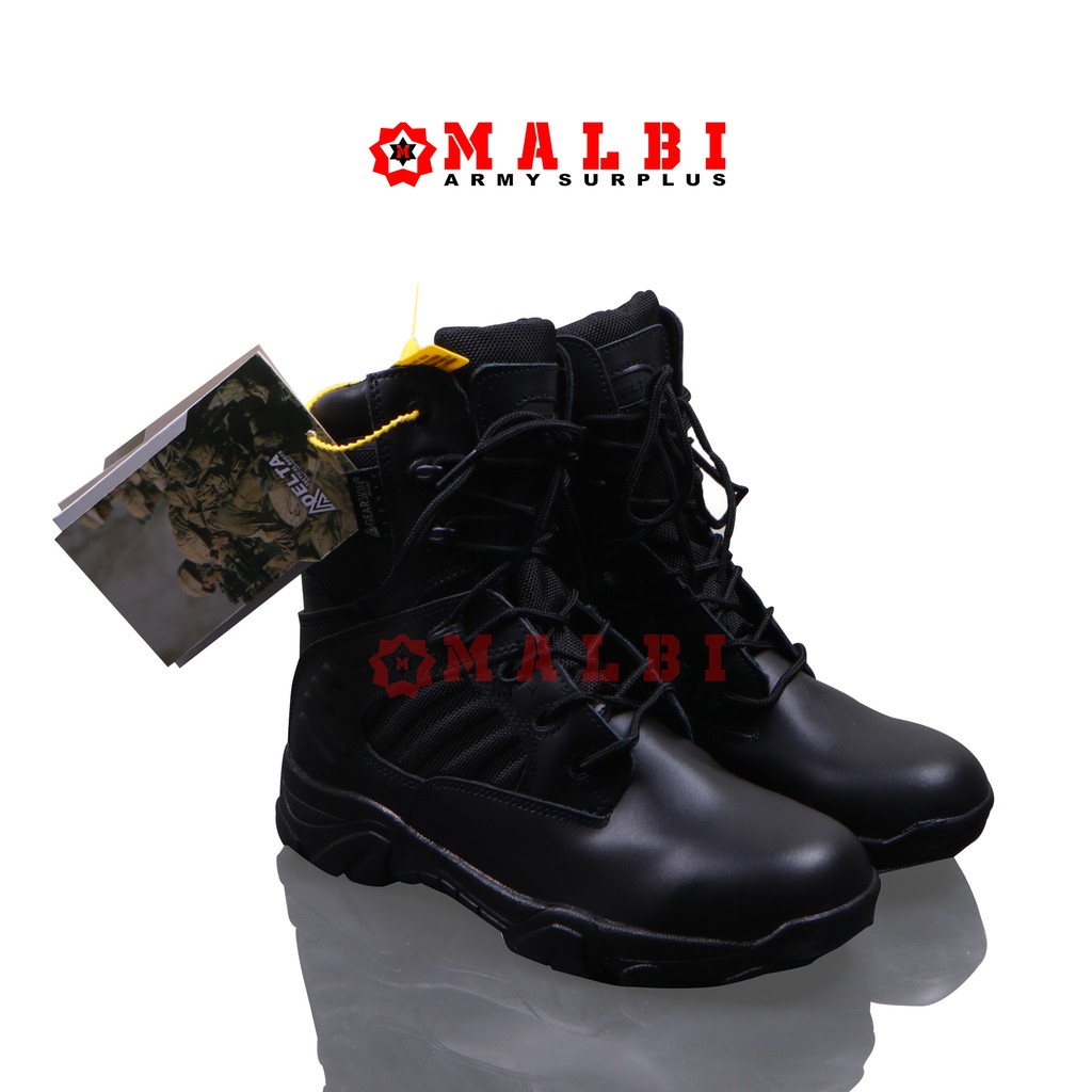 Jual Sepatu DELTA IMPORT ORIGINAL boots tactical 8 inch hitam tinggi ...