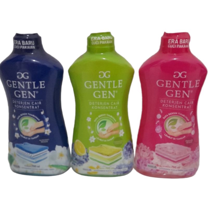 Jual gentle gen deterjen 750 ml | Shopee Indonesia