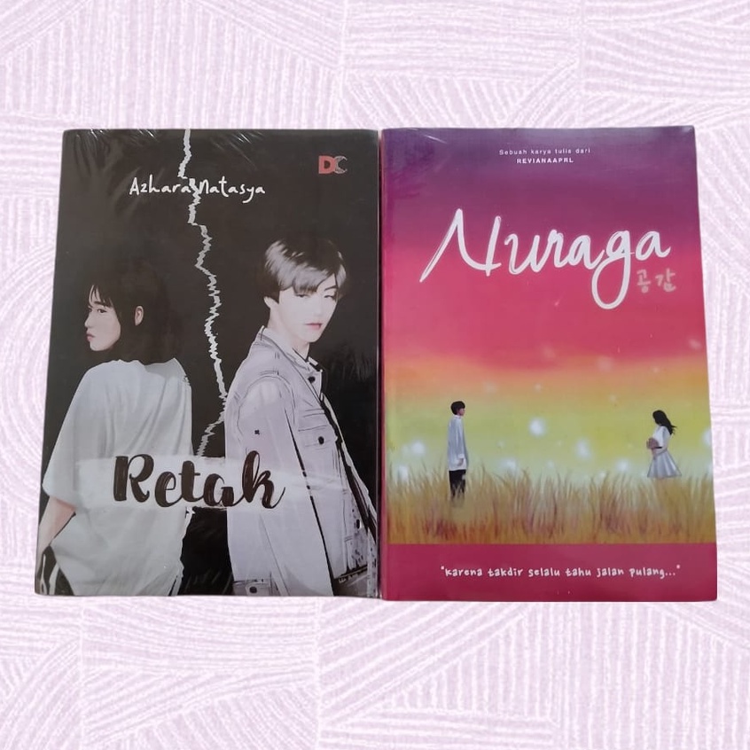 Jual Paket 2 Novel - Nuraga & Retak [MENARIK NOVEL] | Shopee Indonesia