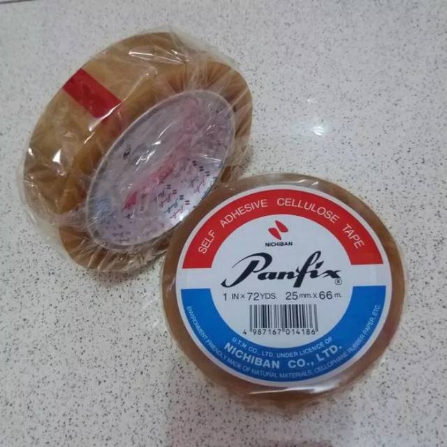 Jual Isolasi PANFIX 1" x 72 Yard / Solatip Tape Panfix 1inc | Shopee ...