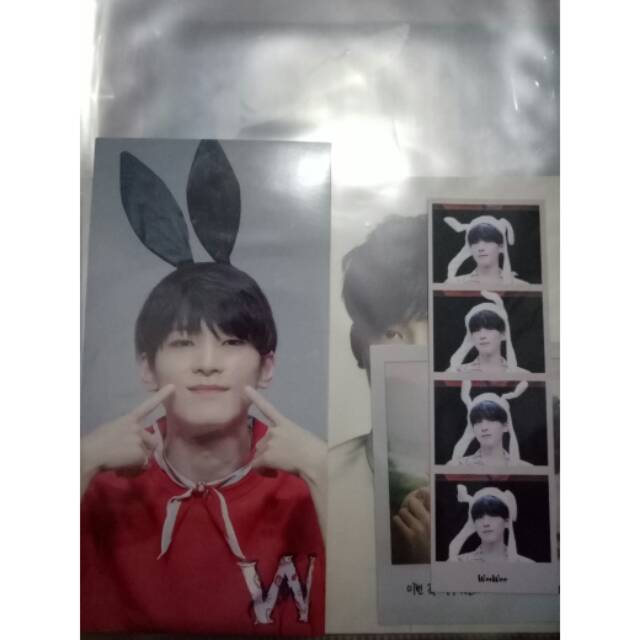 Jual WONWOO PHOTO STRIP DAN MINI POSTER | Shopee Indonesia