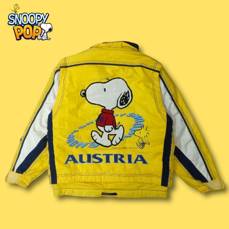 Jual Jaket Vintage Snowboard Snoopy by Peanuts | Shopee Indonesia