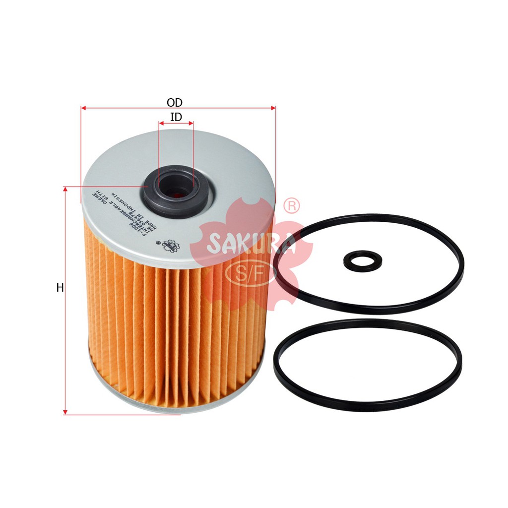 Jual Sakura Fuel Filter Solar Atas F-1006 Mitsubishi Fuso Truck FM215 ...