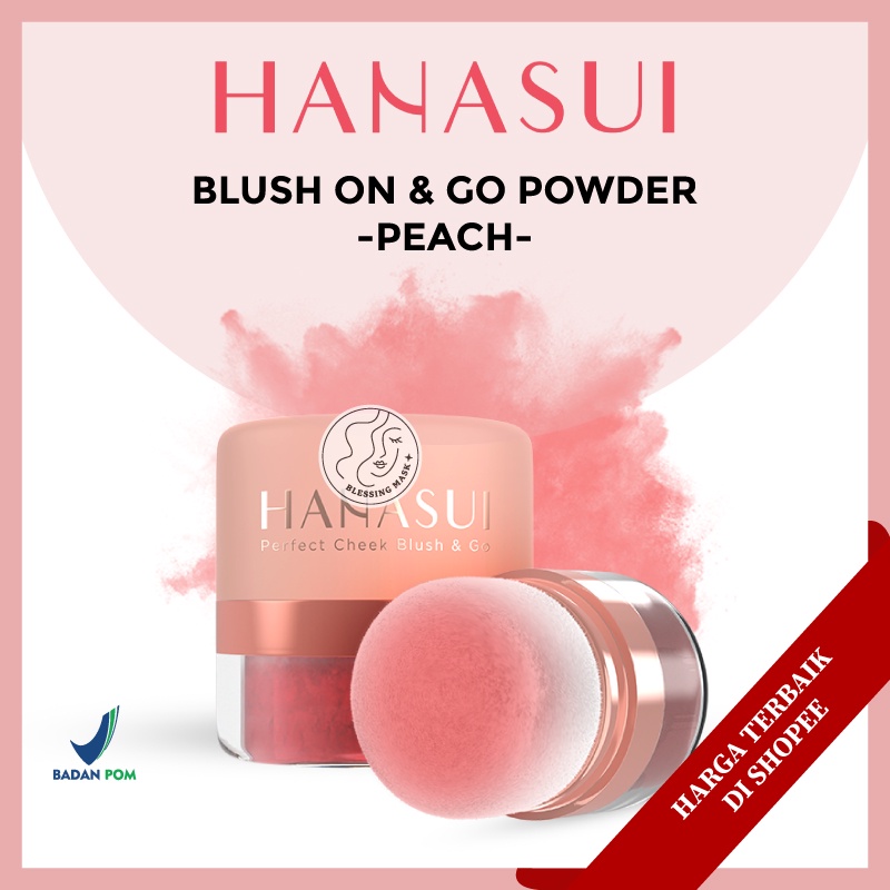 Jual HANASUI PERFECT BLUSH ON & GO POWDER - BUBUK PERONA PIPI | Shopee ...